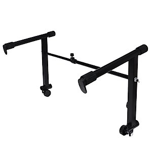 1 set Piano Keyboard Stand, Height- adjustable Electronic Keyboard Holder, Electronic Piano Rack for Digital Pianos Practical Bracket
