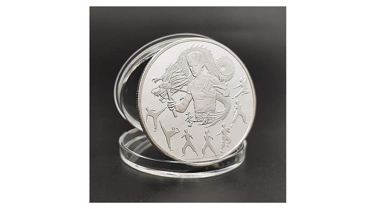 Bruce Lee Commemorative Coin - Collectible Silver Edition