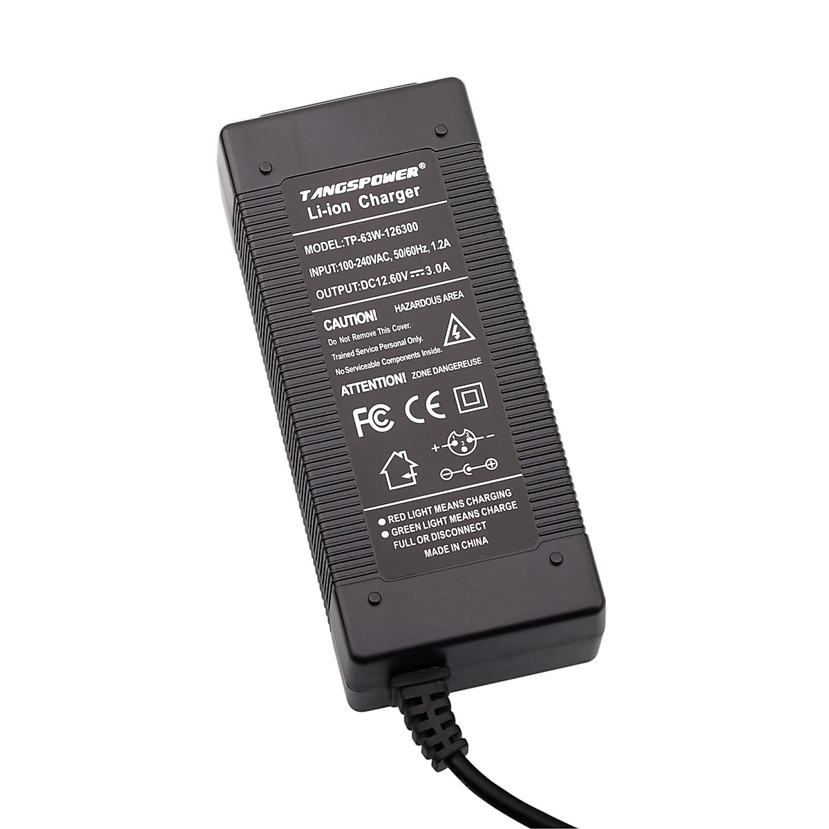 12.6V Charger 3A Lithium Battery Charger AC DC 3S 12V 11.1V 10.8V for 3s10p Lithium ion Battery Electronic Drill Cordless Power