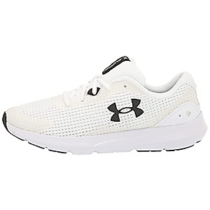 Under Armour Women's UA W Surge 3, Ultra-Responsive Running Shoes for Women, Lightweight and Breathable Gym Shoes, Women's Trainers with Superior Cushioning White/Black