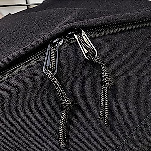 EVYUTAO Yae Miko,Black Soft Travel Adult Student Backpack,Genshin Impact,Durable Nylon Load Bag,Large Capacity Waterproof Bag