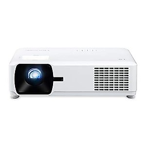 ViewSonic Bright 3000 Lumens WXGA Lamp Free LED Projector with HV Keystone and 360 Degree Flexible Installation, LAN Control, 10W Speaker, IP5X Dust Prevention for Home and Office (LS600W)