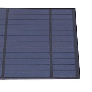 DC6V 6W Polysilicon Tool Supplies with 200cm Red Black Wire,Solar Panel, Portable Waterproof Solar Panel for Car Boat Battery Charg, Portable for Emergency Power Backup, Solar Panel,DC6V 6W Polys