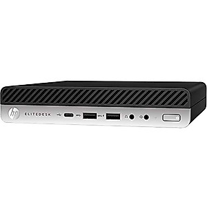 HP EliteDesk 800 G3 Business Mini PC Desktop Computer, Intel Quad-Core i5-7500 up to 3.8GHz, 8GB DDR4 RAM, 256GB SSD, USB WiFi, Bluetooth, USB 3.1, Keyboard&Mouse, Win 10 Professional (Renewed)
