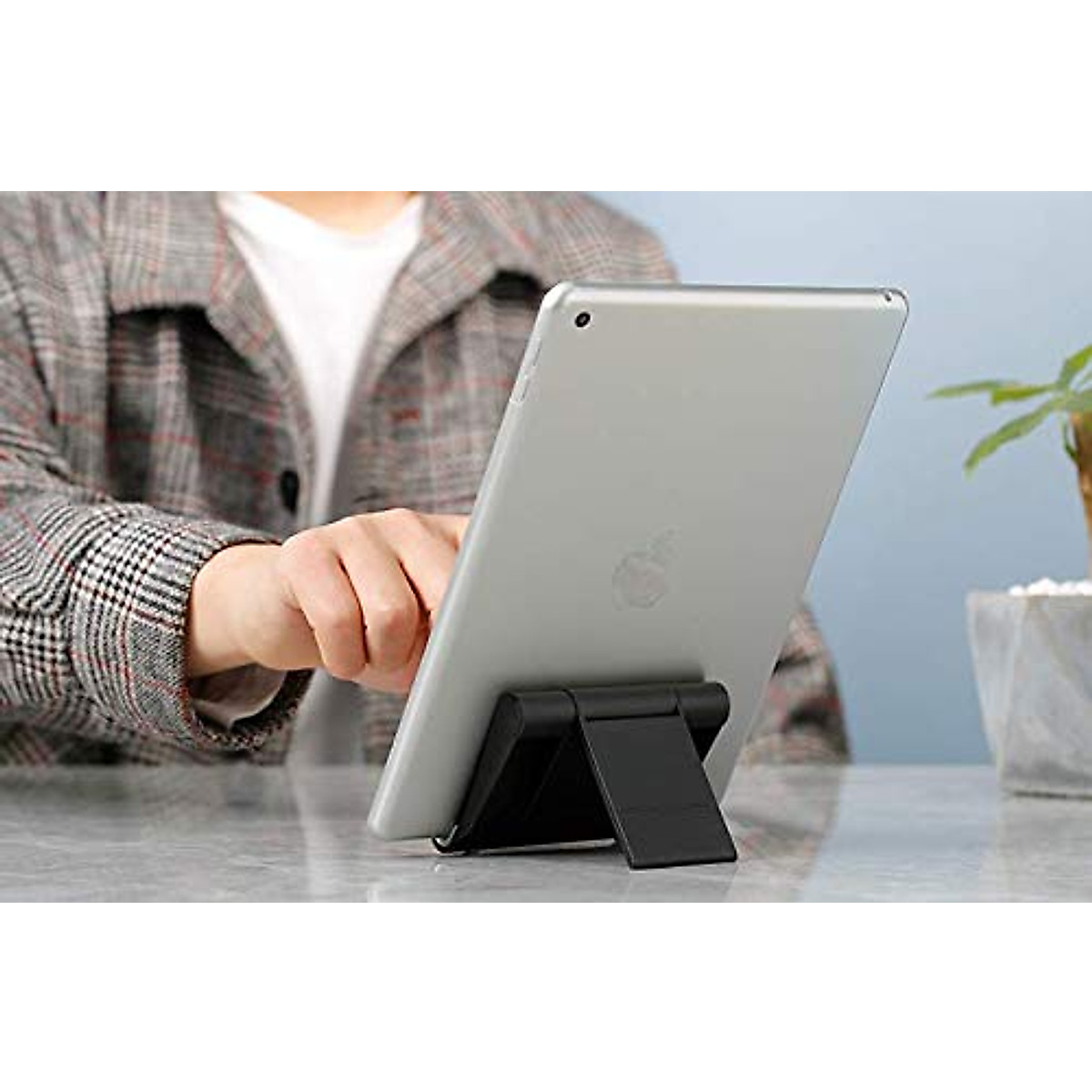 2Pack Compatible with Fire Tablet Stand Replacement for Kindle Paperwhite Stands and Holders Hands Free, Replacement for Amazon Fire hd 10, Samsung Galaxy Tab A7 A8 S5e Adjustable Multi-Angle Desktop