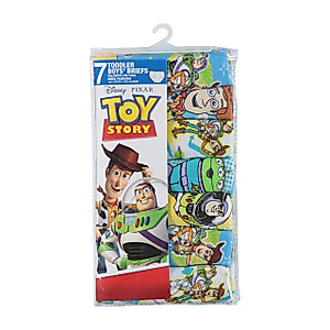 Toy Story Boy's Brief Multipack UNDERWEAR, Toy 7pack, 2-3T US