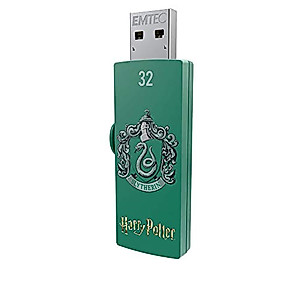 EMTEC Harry Potter M730 USB 2.0 Flash Drive - 32GB - Slytherin