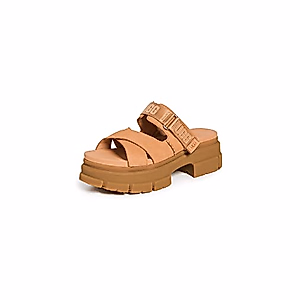 UGG Women's Ashton Slide Sandal, Toast, 8