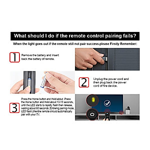 Replacement Voice Remote Control Requires Compatible with Amazon Smart TV Omni Series/ 4-Series/Omni QLED Series, Applicable for Insignia Smart TV/Applicable for Toshiba Smart TV