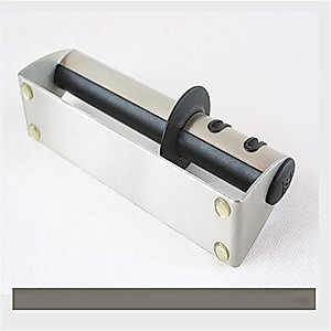 TYI Double-Edged Sharpener for Straight and Serrated Knives, Two-Stage Diamond-Coated Wheel Systems, Sharp, Blunt, Fast, Safe and Easy to use