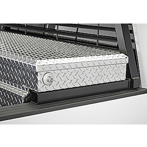 BACKRACK | 30112TB | Truck Bed Headache Rack 21" Toolbox Hardware Kit | Fits '04-'14 Ford F-150 (Steel Body)