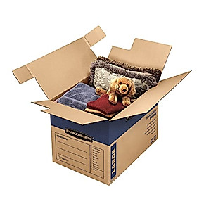 Bankers Box SmoothMove Prime Moving Boxes, Large 6 pack (0062904)