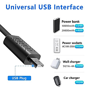 [Upgraded Night Vision] Smallest Wireless WiFi Camera,HD1080P USB Hidden Camera,Video Recording Live Feed,Hidden Spy Cam Nanny Camera/No Light Night Vision/Motion Activated Alarm(Upgraded Phone APP