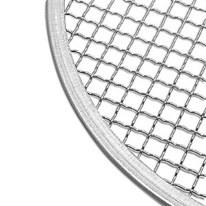 CLABBY ROUND LAKE Galvanized Iron Garden Sieve - Soil Sieves with 4 Interchangeable Mesh Sizes (3mm, 6mm, 9mm, 12mm) - Sifting Pan - Complete with Cotton Work Gloves