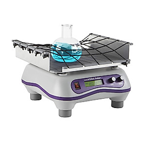 Heathrow Scientific Certified Digital Orbital Shaker, Adjustable Speed, 20 to 300 RPM, Timed and Continuous Modes, LCD Displayed Speed & Time, 10 Pound Weight Capacity, 11x11 Inch Working Platform