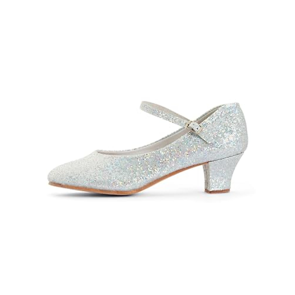 Theatricals Womens Starlite 1.5" Glitter Character Shoes Gold 07.5M T3115