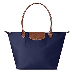 Longchamp Le Pliage Large Folding Tote (Navy)