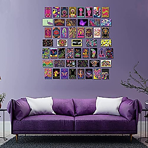 BATHTOI Wall Collage Kit Aesthetic Pictures (Trippy2)