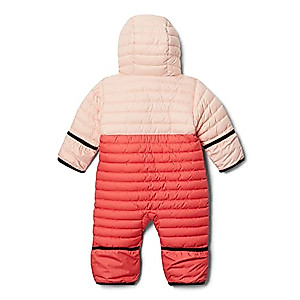 Columbia Baby Powder Lite Reversible Bunting, Blush Pink/Peach Blossom, 12/18