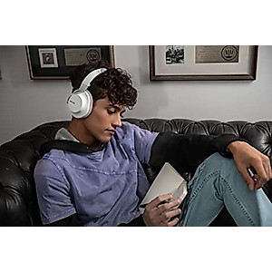 Shure AONIC 40 Over Ear Wireless Bluetooth Noise Cancelling Headphones with Microphone, Studio-Quality Sound, 25 Hour Battery Life, Fingertip Controls, iPhone & Android Compatible - White