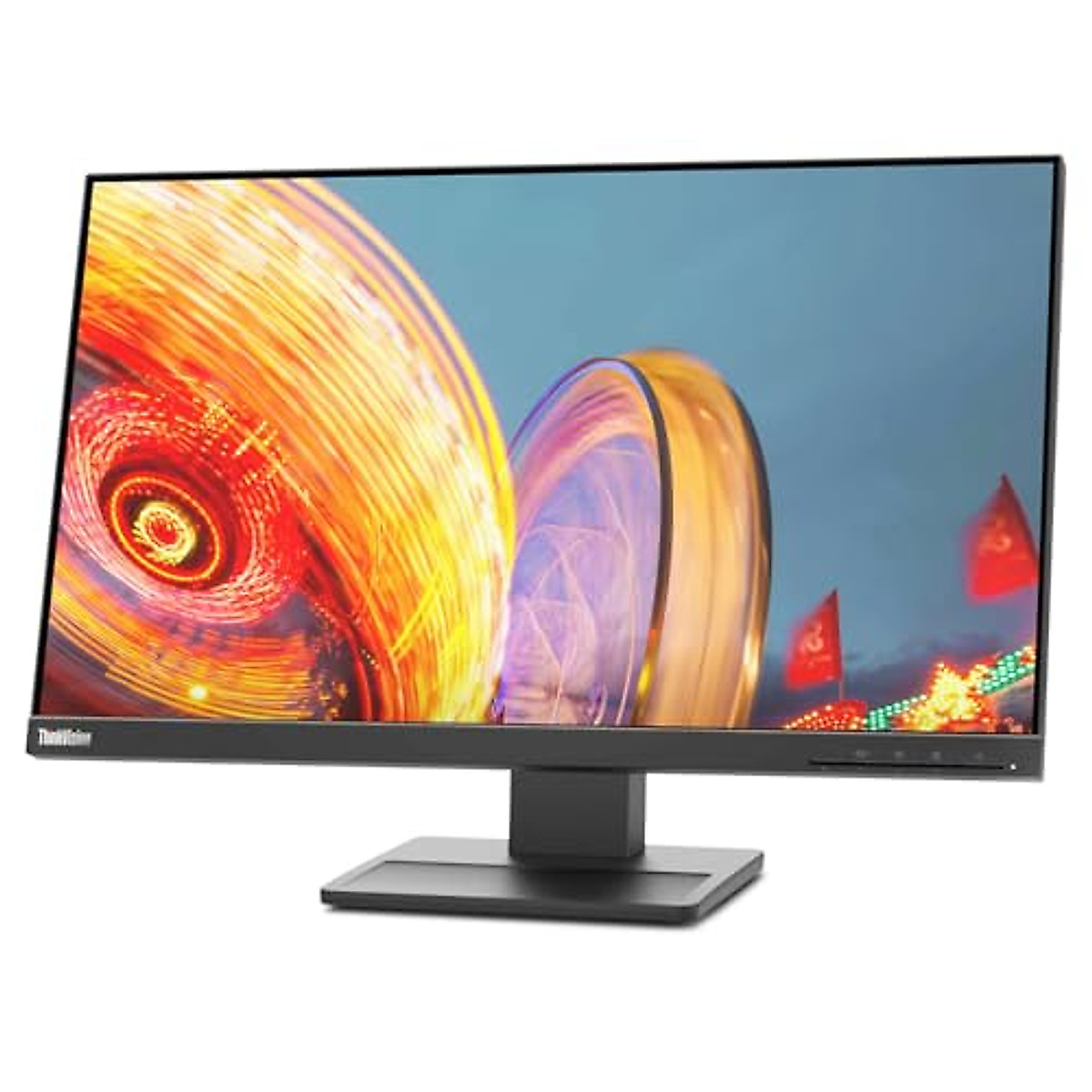 Lenovo ThinkVision E24q-20 23.8" WQHD WLED LCD Monitor - 16:9 - Raven Black