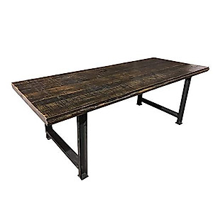 Reclaimed train wood Dining Table, Shabby Chic Dining Table