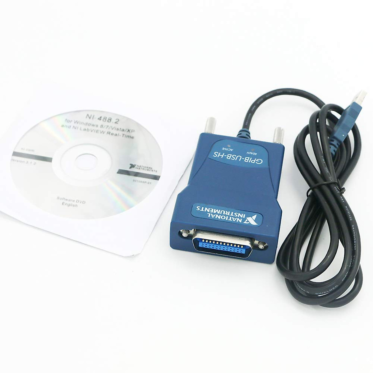 Kanonaki NI GPIB-USB-HS Acquisition Card 778927-01 IEEE488 Card Convert GPIB to USB