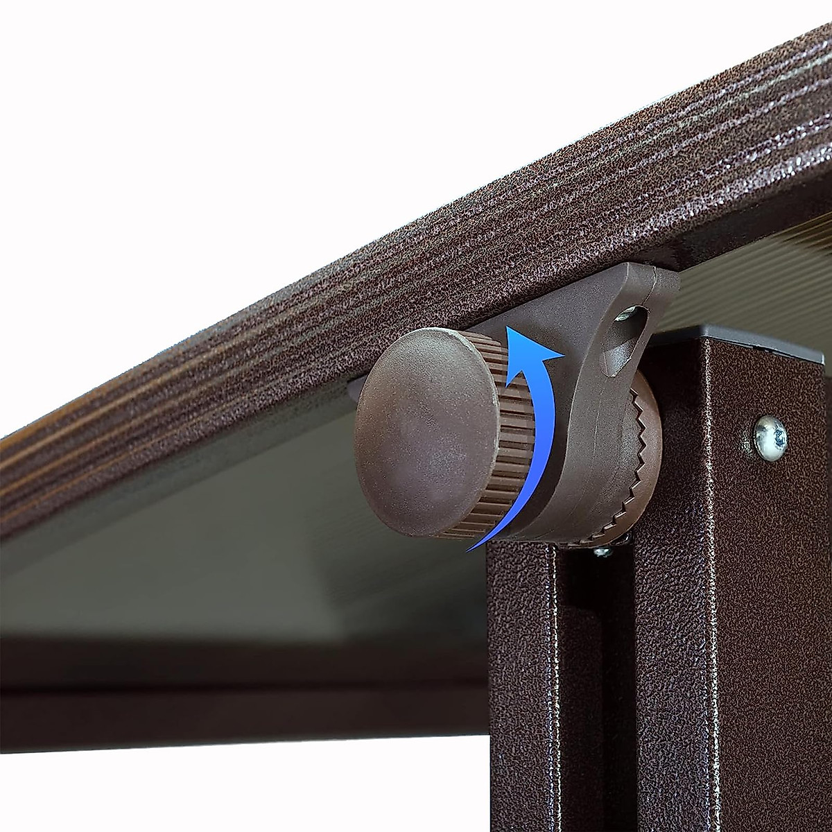 Timyrimy Swing Chair Replacement Part, Canopy Screw M8 x 45mm for PVC Canopy Porch Swing, Replacement Knobs, Fixing Bolts to Attach Canopy Frame to Swing Frame 2PCS/Pack (M8*45)