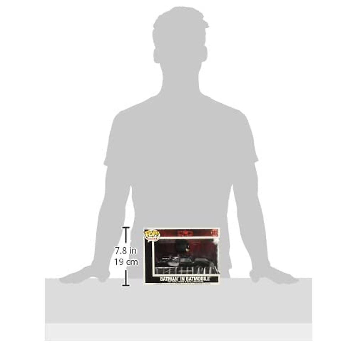 Funko Pop! Ride Super Deluxe: The Batman - Batman and Batmobile