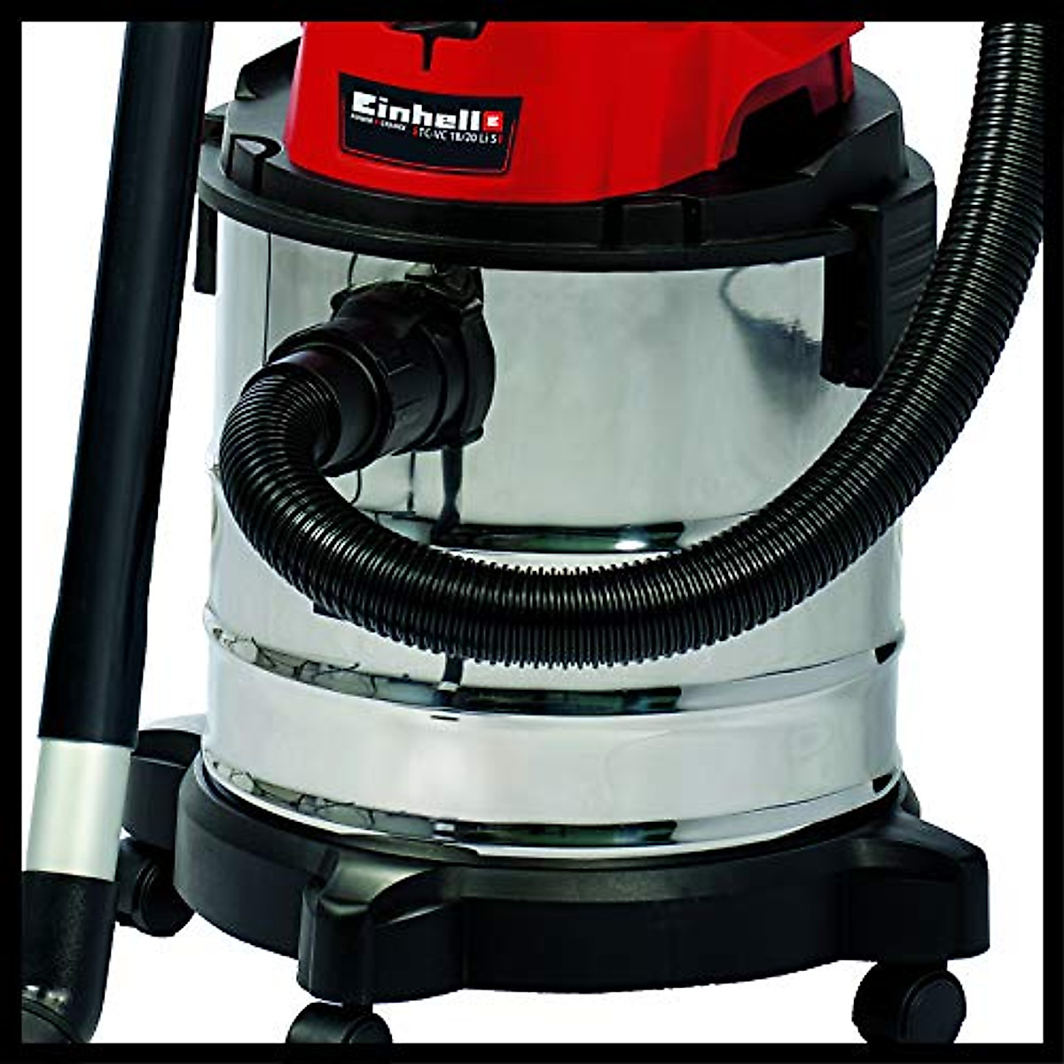 Einhell TC-VC 18/20 Li Stainless Steel Dry Tank, Tool Only (Battery + Charger Not Included)