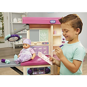 Little Tikes My First Baby Care Center Pretend Play Set for Doctor Nurse Parent Role Play with 15 Accessories for Kids, Boys, Girls Ages 3+ Years