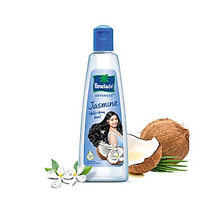 Parachute Advansed Jasmine Enriched Coconut Hair Oil with Vitamin-E | For Scalp Nourishment| Stronger, Softer, Silkier Hair |Non-Sticky | All Hair Types| 6.4 Fl.oz.