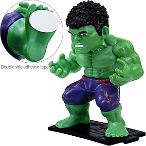 Incredible Hulk Action Figure Garage Kit Marvel Avengers Action Figure PVC Figure Model Mini 9CM Version