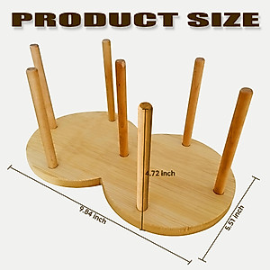 DIFENLUN Round Wooden 2 Compartment Coffee Table Organizer, Cup Dispenser Countertop, Disposable Paper Cup Holder, Lid Organizer for Restaurant Countertop Storage Supplies