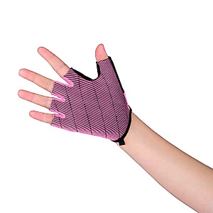 Hornet Watersports Light Pink Rowing Gloves for Women Ideal for Indoor Rowing, Sculling, Kayak, SUP, Outrigger Canoe, Dragon Boat and Other Watersports (M (Fits 7"-7.5"))