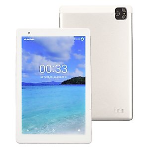 8.1 Inch Tablet, Android 10 2.4/5Ghz WiFi Tablet PC, 4+64GB, MTK6592 CPU, 720x1280 Resolution, with 3 Card Slots, for Entertainment