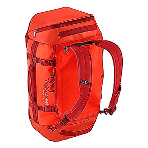 Eagle Creek Cargo Hauler 60L Duffel Bag for Travel with Made with Water-Repellent, Abrasion-Resistant TPU Fabric with Backpack Straps and U-Lid with Storm Flaps, Rising Sun