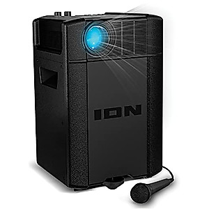 Ion Projector Deluxe Speaker Battery/AC Powered Indoor/Outdoor Projector
