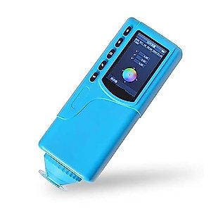 Tint Meter, Interface 4mm Measuring Diameter Digital Color Difference Meter Tester Portable Colorimeter Analyzer,Color Sensor