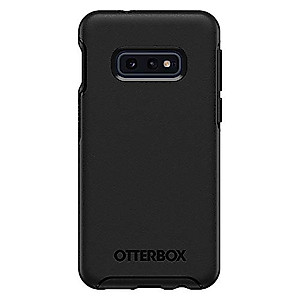 OtterBox Galaxy S10e Symmetry Series Case - BLACK, ultra-sleek, wireless charging compatible, raised edges protect camera & screen
