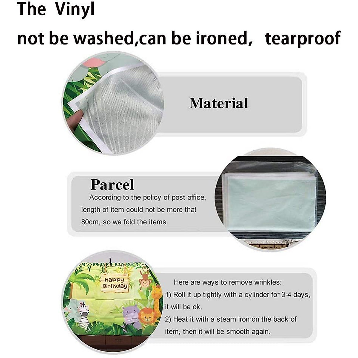 Batt Boho Rainbow Backdrop 1st Birthday for Kids Theme Baby Shower Neutral Gender Reveal Banner Background Photography Happy (5x3ft)