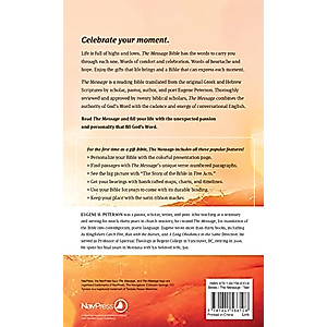 The Message Deluxe Gift Bible (Leather-Look, Pink and Gold Waves): The Bible in Contemporary Language