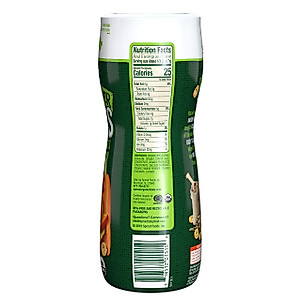 Sprout Organic Baby Food Plant Power Puffs, 1.5 Canister 1.5 Ounce (Pack of 6) Carrot Peach Mango