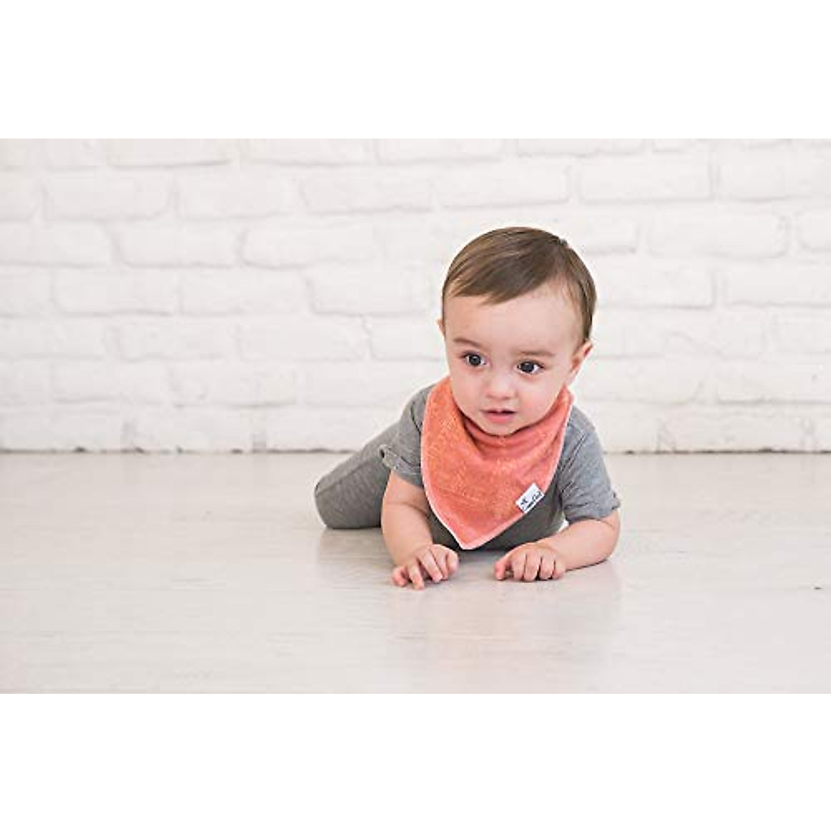 Copper Pearl Baby Bandana Drool Bibs for Drooling and Teething 4 Pack Gift Set “Bison, Soft Set of Cloth Bandana Bibs for Any Baby Girl or Boy, Cute Registry Ideas for Baby Shower Gifts