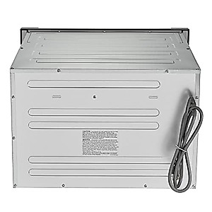 COSMO COS-12MWDSS-NH 24 in. Built-in Microwave Drawer with Automatic Presets, Touch Controls, Defrosting Rack and 1.2 cu. ft. Capacity in Stainless Steel
