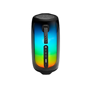 JBL Pulse 5 Portable Bluetooth Speaker with Dazzling Light Show - Black (Renewed)