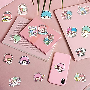 Kawaii Cartoon Stickers 300PCS, Waterproof Stickers Laptop Water Bottles Phone Luggage Stickers for Kids Teens Girls Adults
