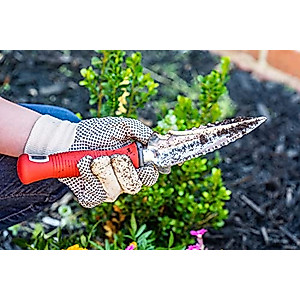 Garden Weasel Multi-Use Transplanter 91360 - Trowel Garden Tool - Hand Shovel - Garden Spade - Gardening Shovel - Weather and Rust Resistant