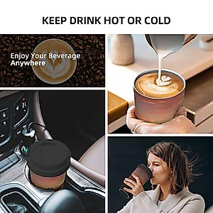 WANGXUEE Romantic Love Print 500ml Stainless Steel Travel Tumbler Double Wall Vacuum Insulated Coffee Mug