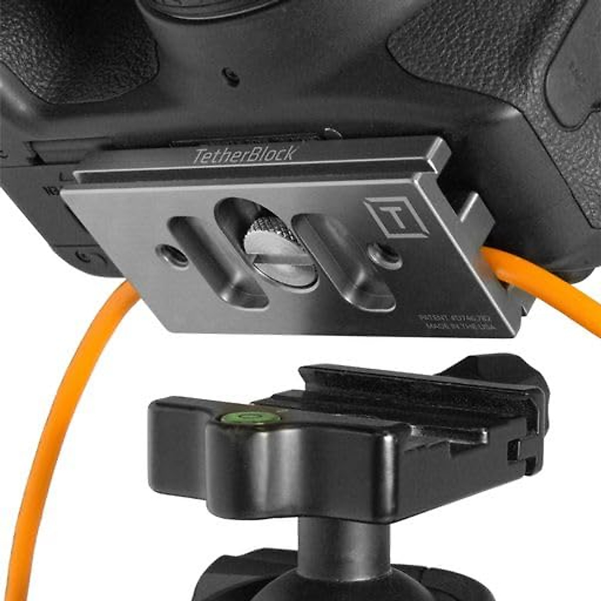 Tether Tools TetherBlock Arca Graphite - Cable Connection and Port Protector for Tethered Photography